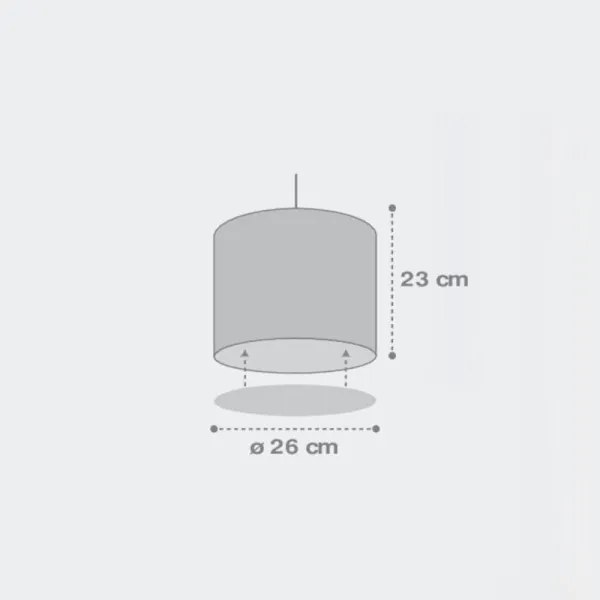 Dalber 62012S - Dětský lustr SWEET DREAMS 1xE27/60W/230V