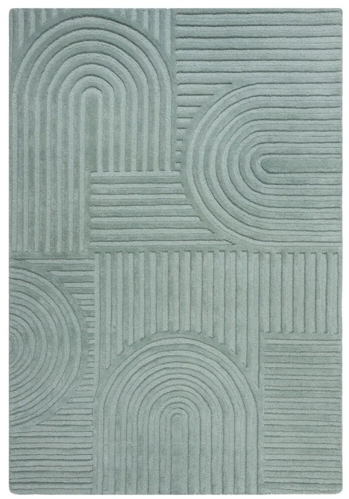 Flair Rugs koberce Kusový koberec Solace Zen Garden Duck Egg ROZMĚR: 120x170