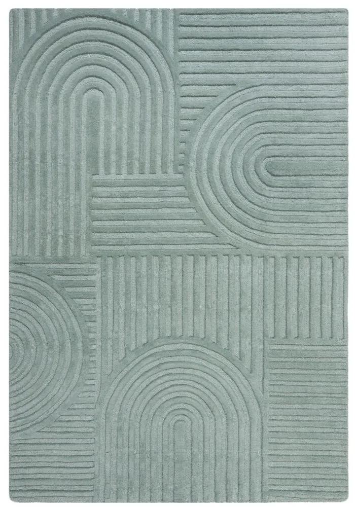 Flair Rugs koberce Kusový koberec Solace Zen Garden Duck Egg ROZMĚR: 160x230