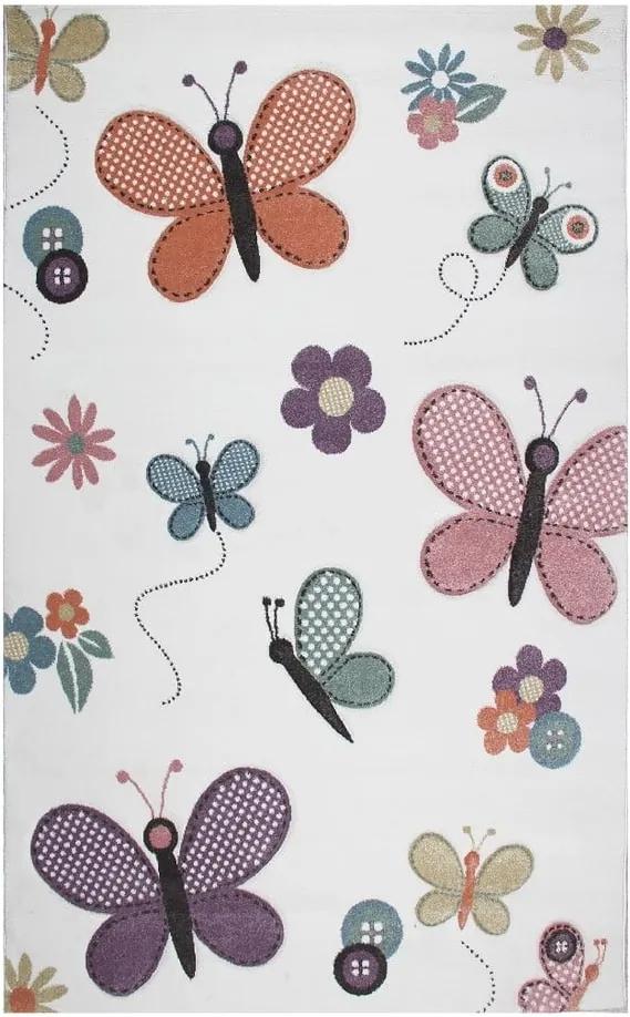 Dětský koberec Garida Butterfly, 120 x 180 cm | BIANO
