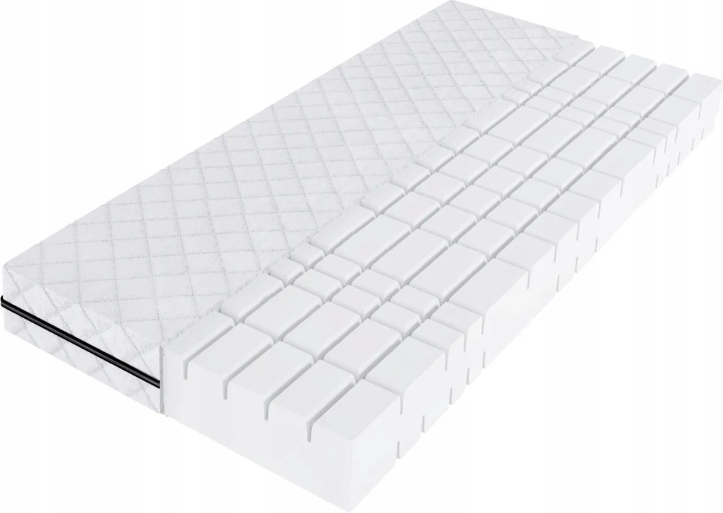 Matrace 160x200 pěnová Hr středně tvrdá 15 cm Pearlo Prestige Plus