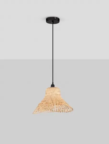 LED černý designový lustr Capa