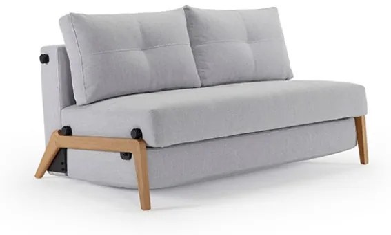 INNOVATION - Rozkládací sedačka CUBED WOOD SOFA 140-200