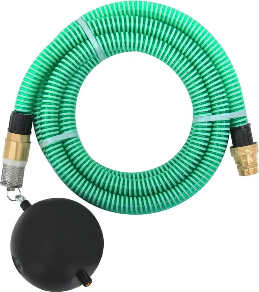 vidaXL Sací hadice s mosaznými konektory 1,1" 4 m PVC [151041] Barva: Černá