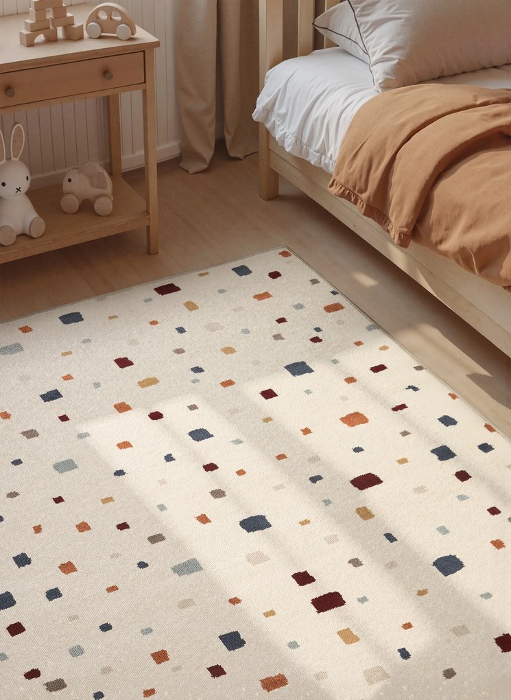 Hanse Home, Dětský koberec Adventures 106419 Cream Multicolor, 120x170, vícebarevná, dětský pokoj