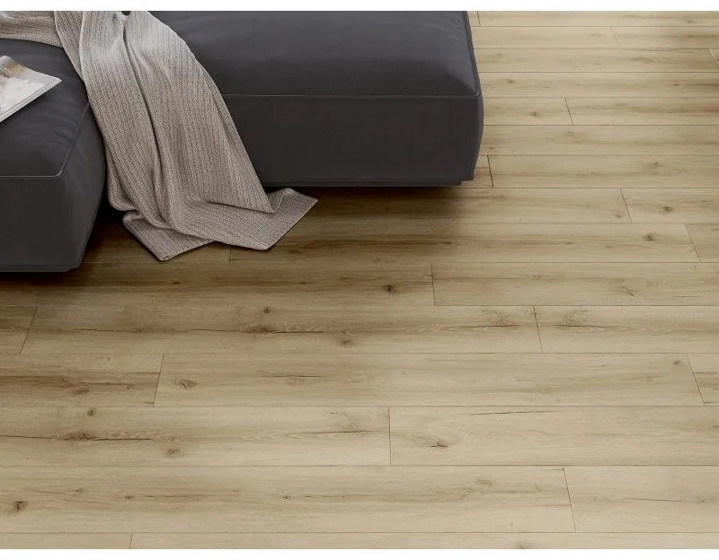 Mexen Sun Valley, vinylová podlaha 1240x182 mm SPC 6,5 mm, IXPE 1,5 mm, 4stranná V-drážka, dub, F1006-1240-182-505-4V1-01