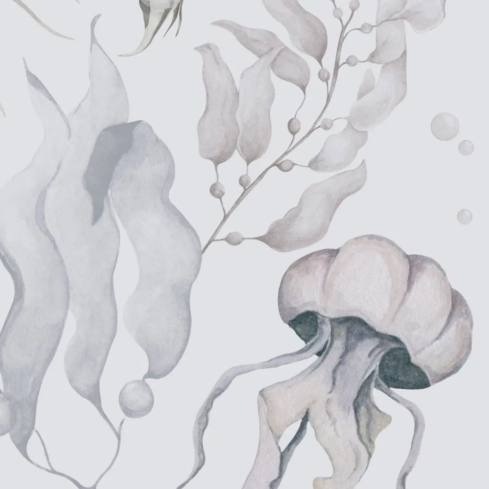 Tapeta magie oceánu béžová 280×100 cm