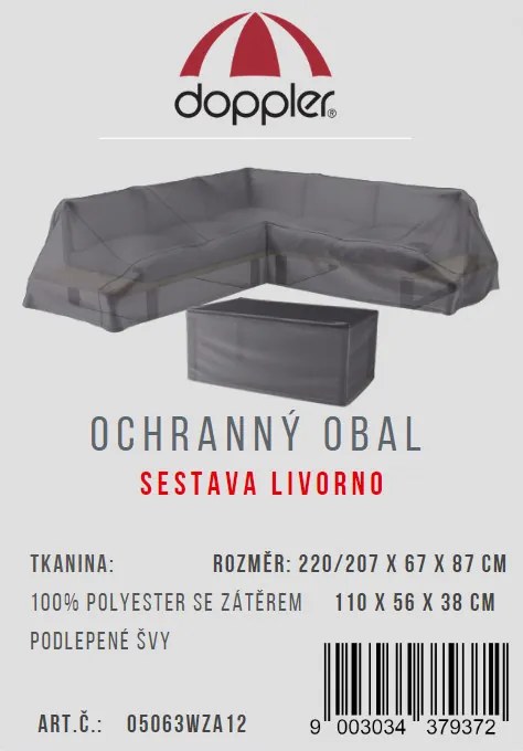 Doppler Ochranný obal na sestavu LIVORNO