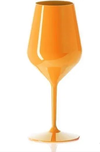Nerozbitná sklenice na víno 470 ml oranž 6pack