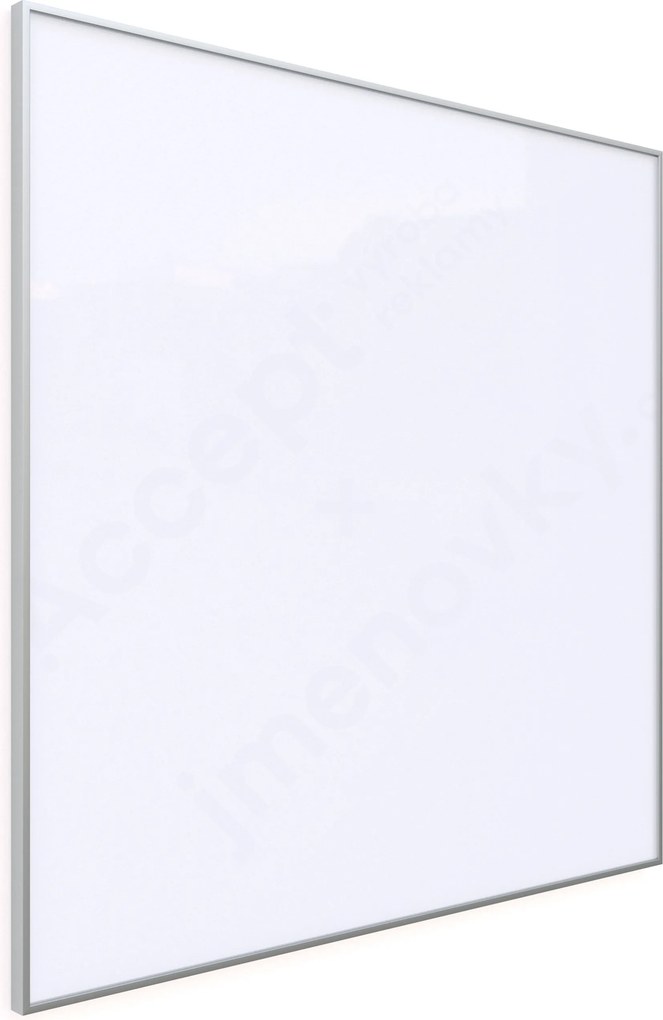 ACCEPT Dveřní tabulka Plato X 297 x 297 mm (stříbrná) - stříbrná tabulka
