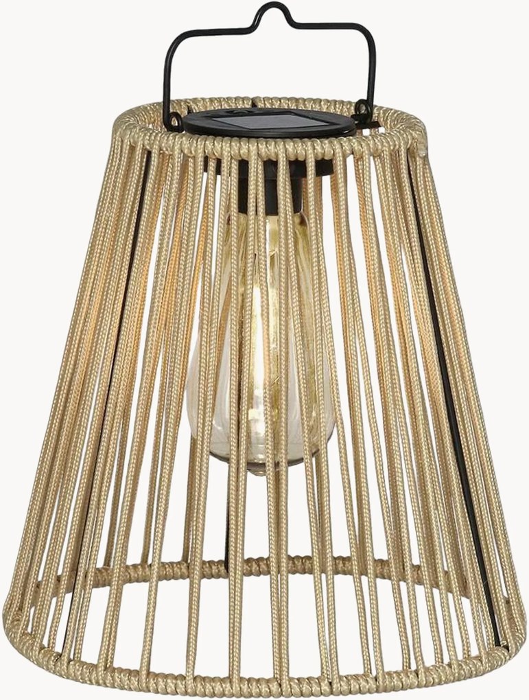 Přenosná solární stolní LED lampa Nikhita