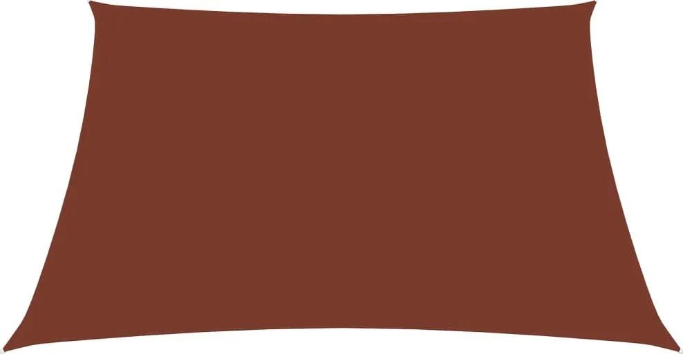 vidaXL Stínící plachta oxfordská látka čtvercová 2,5 x 2,5 m [135356] Barva: Hnědá