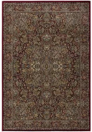 Koberce Breno Kusový koberec RAZIA 180/ET2R, Červená, Vícebarevné, 133 x 190 cm