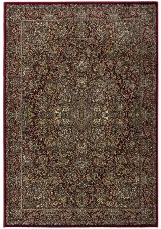 Koberce Breno Kusový koberec RAZIA 180/ET2R, Červená, Vícebarevné, 160 x 235 cm