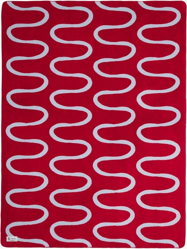 Oboustranný pléd z bavlny Swirl