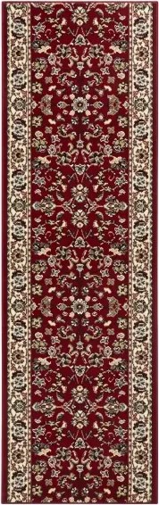Hanse Home, Běhoun Basic 102487, 80x450, červená, chodba / předsíň