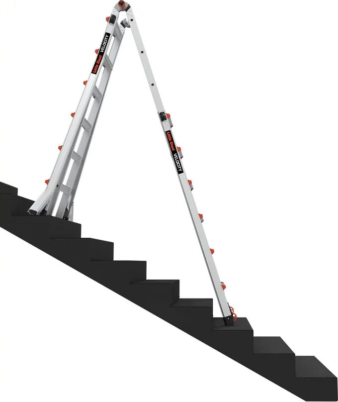 Little Giant - Velocity univerzální kloubový žebřík dosah: štafle 213 / žebřík 335 cm, Model: 17
