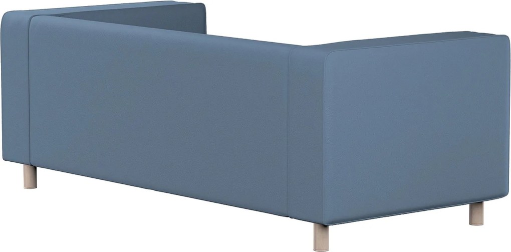 Potah na pohovku IKEA Klippan 2-místná barva modrá látka pletený vzor
