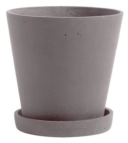 Květináč Flowerpot s podmiskou Plum M HAY