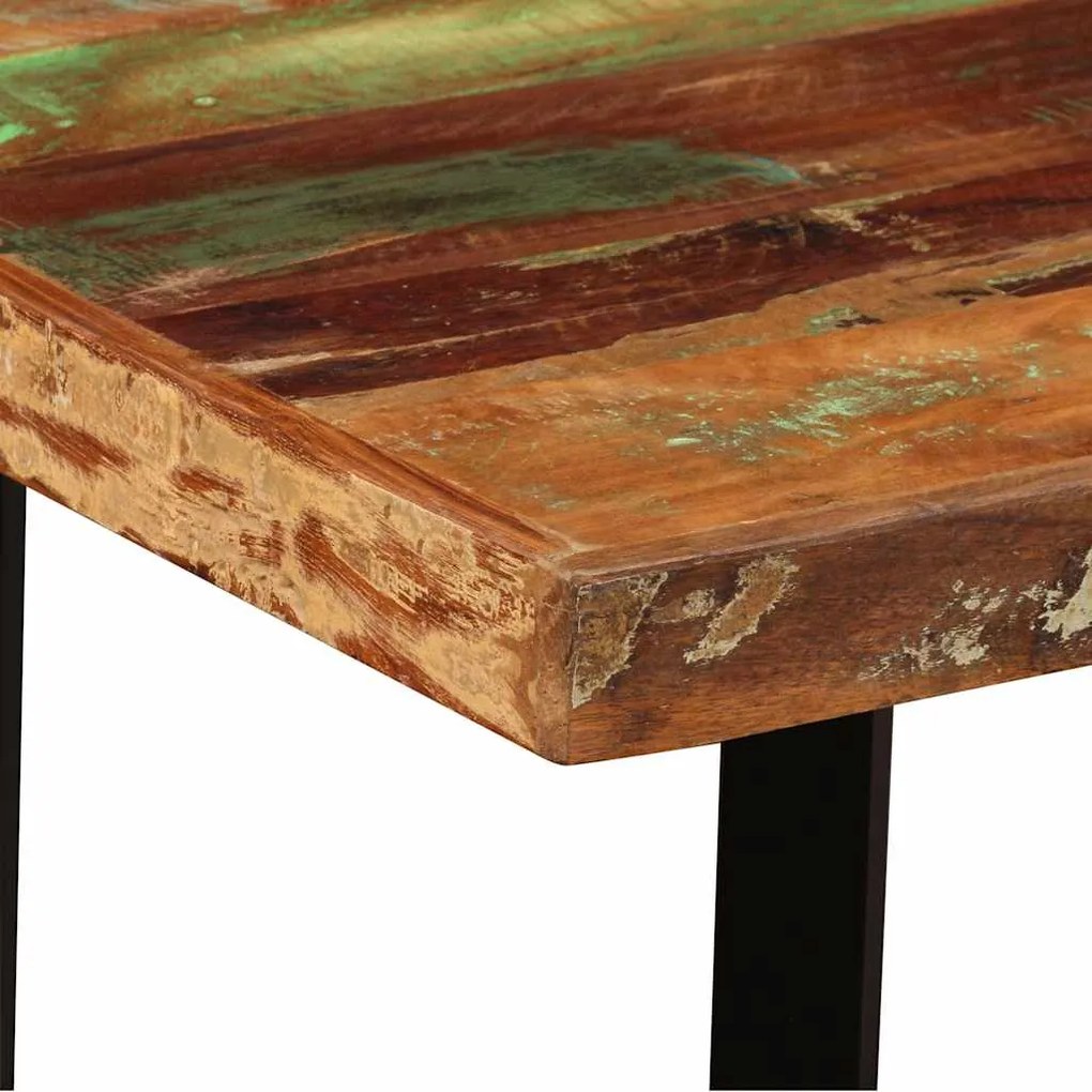 vida XL Barový stůl masivní recyklované dřevo 120 x 60 x 107 cm 245440