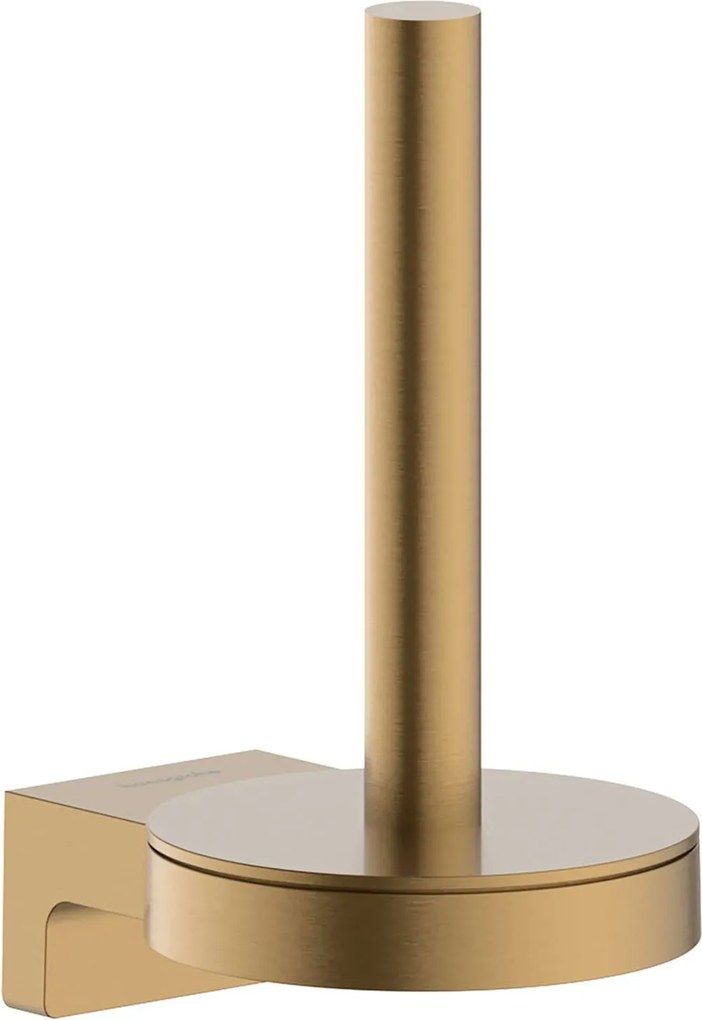 Hansgrohe AddStoris S - Rezervní držák toaletního papíru, kartáčovaný bronz 41786140