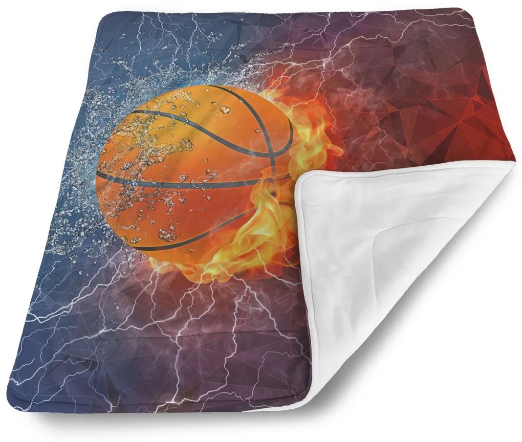 Sablio Deka pro miminko Basketbalový míč - 80x100 cm