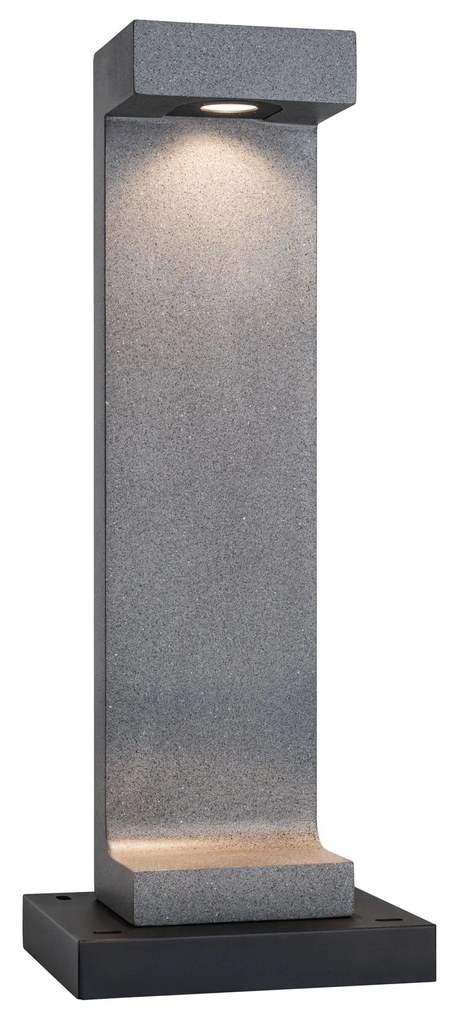 Paulmann 94502 Concrea, betonové venkovní sloupkové svítidlo LED 6,8W 3 000K, výška 62cm, IP65