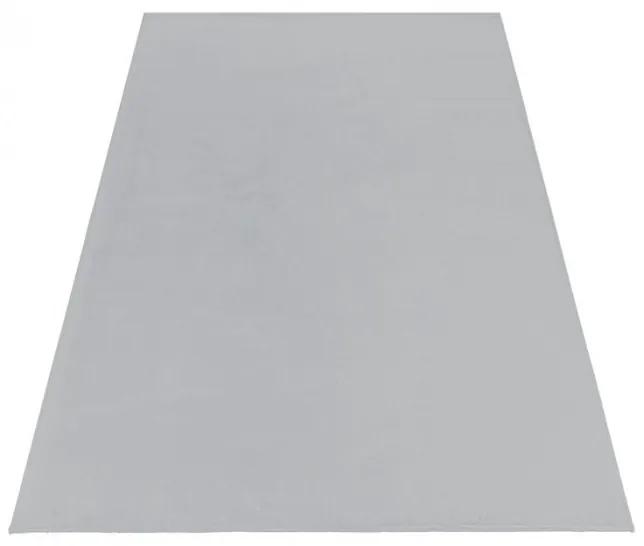 Vopi | Kusový koberec Catwalk 2600 silver - Kruh 160 cm průměr