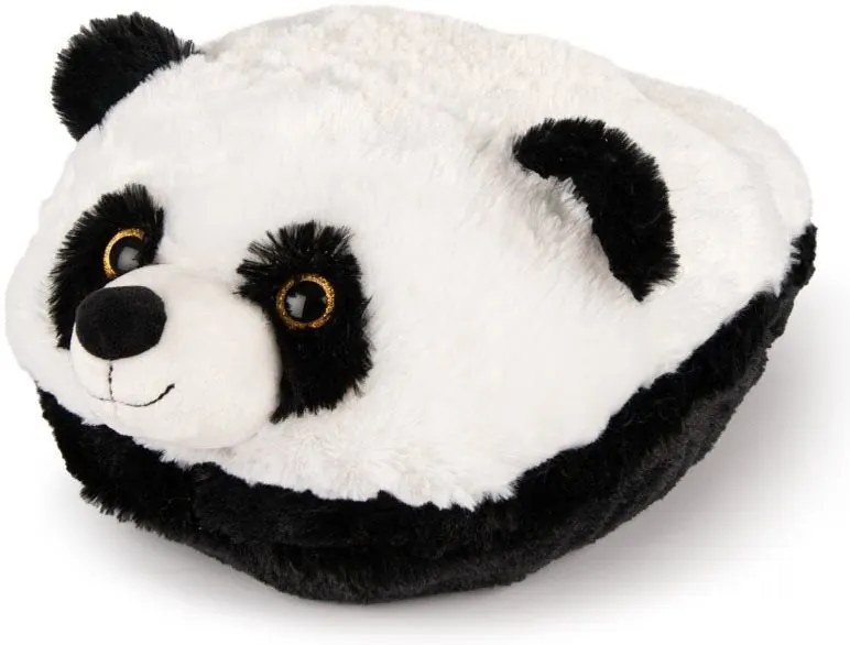 Plyšák cozy noxxiez footwarmer panda