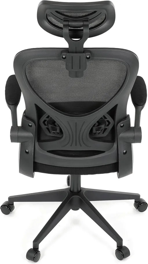 Ergonomická kancelářská židle ALEXANDRE - černá síťovina