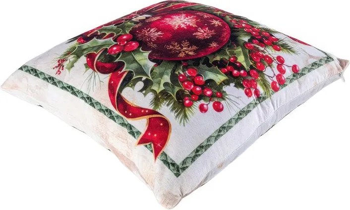 Sada 3 ks povlaků na polštářky CHRISTMAS STAR 45 x 45 cm