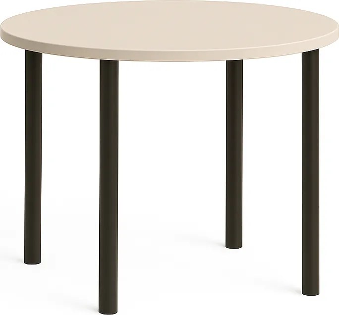 NW Kulatý jídelní stůl SIMARIO 2, 90 cm Barva/ dekor: Černý mramor