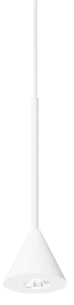 Ideal Lux Závěsné LED svítidlo ARCHIMEDE CONO Barva: Bílá