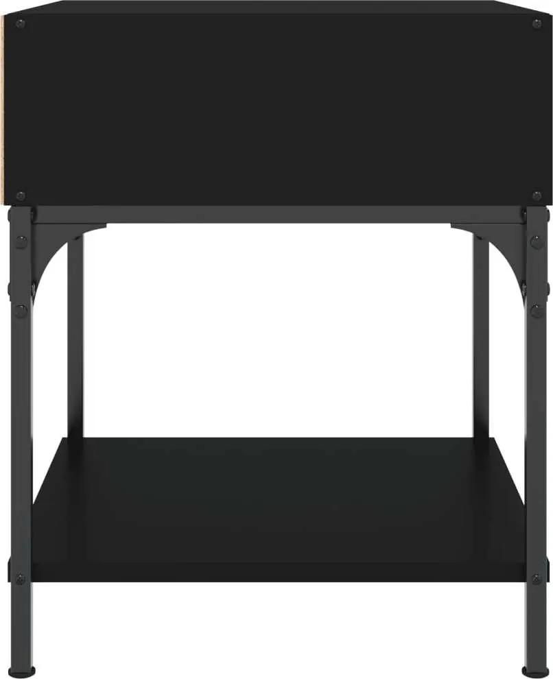 vidaXL Noční stolky 2 ks 40 x 41 x 50 cm kompozitní dřevo [825874] Barva: šedá sonoma