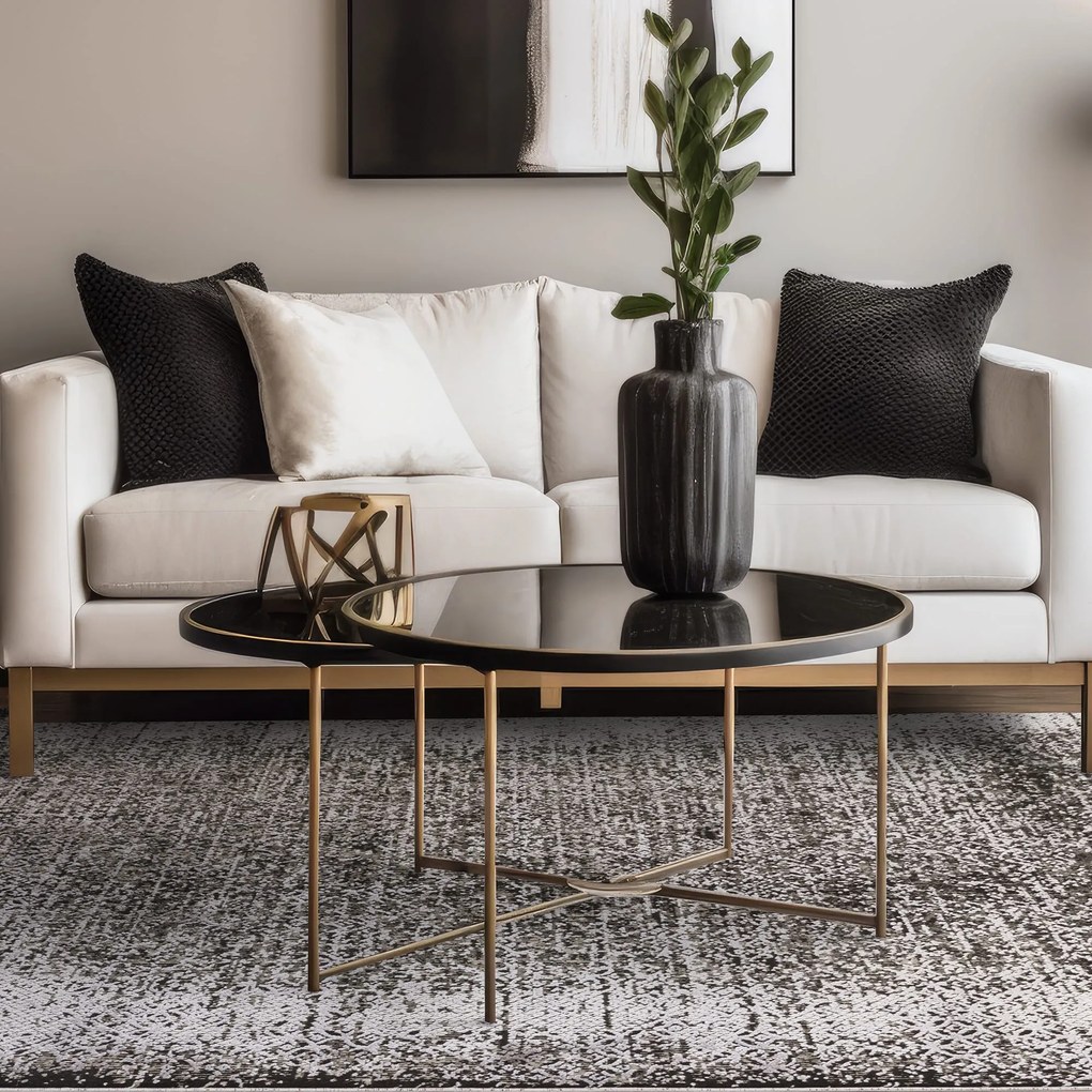 Tribeca Design Kusový koberec Trigger Silver Grey Rozměry: 120x170 cm