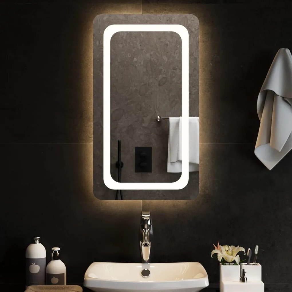 Koupelnové zrcadlo s LED osvětlením 40x70 cm 3154092