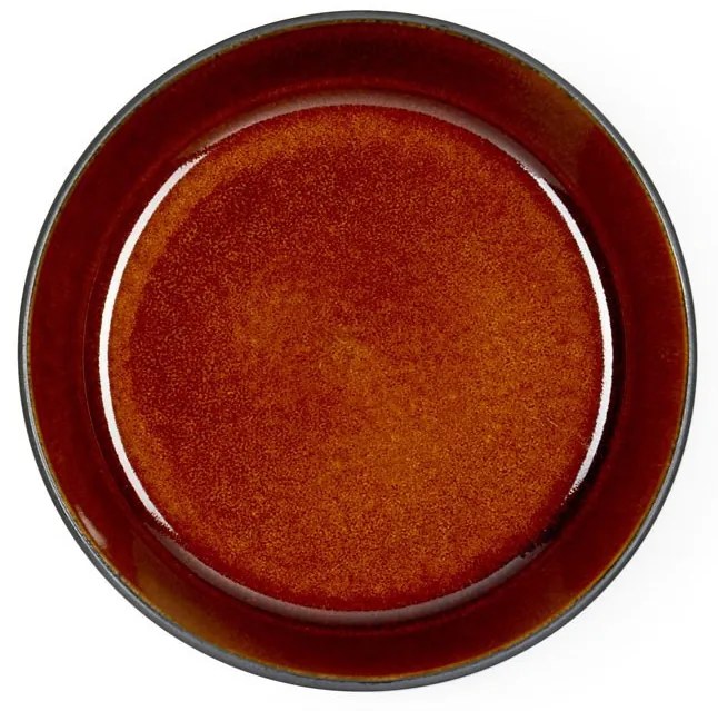 Bitz Kameninový miska na polévku 18cm Black/Amber