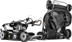 Weibang WB 778 SLCV-SW Benzínová dvounožová sekačka 77 cm s otočnými koly, tlakové mazání