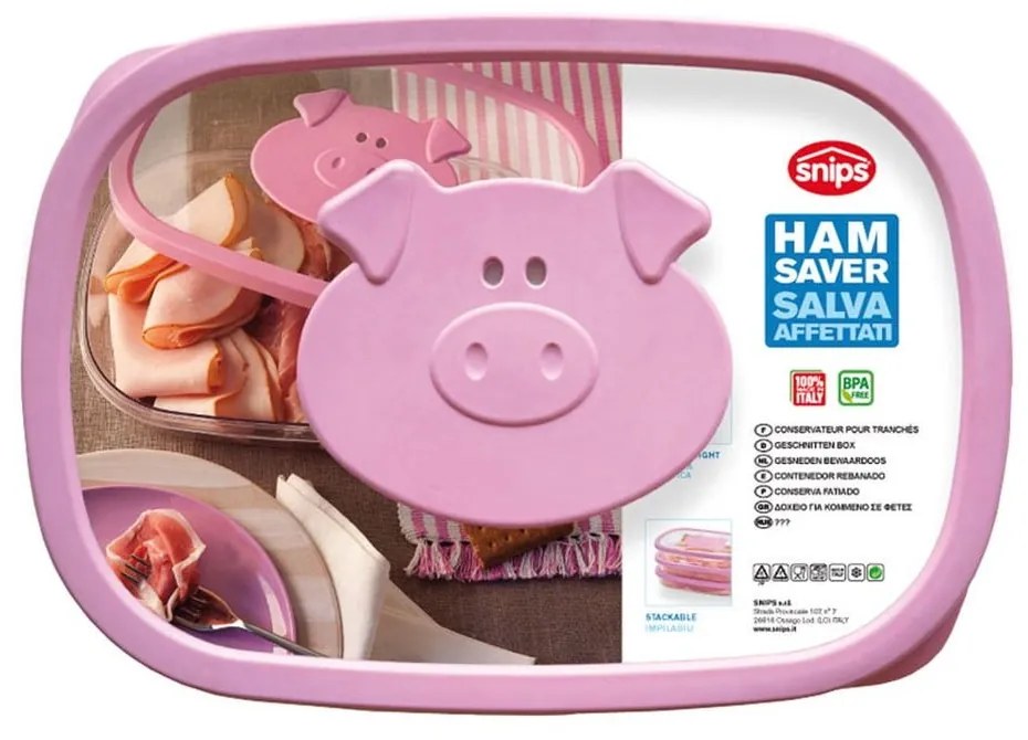 Dóza na salámy Snips Pig, 1,5 l