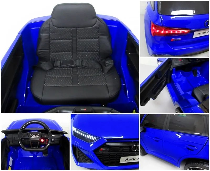 Tomido Elektrické autíčko Audi RS6 modré