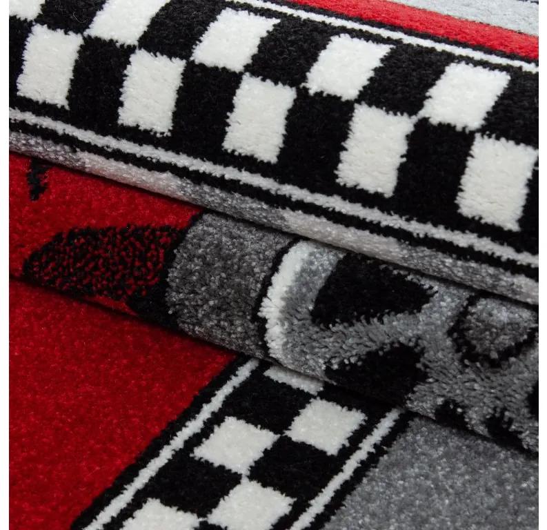 Ayyildiz koberce Dětský kusový koberec Kids 460 red Rozměry koberců: 80x150