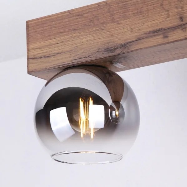 Globo 15656-3D - Lustr přisazený MOITAS 3xE27/40W/230V
