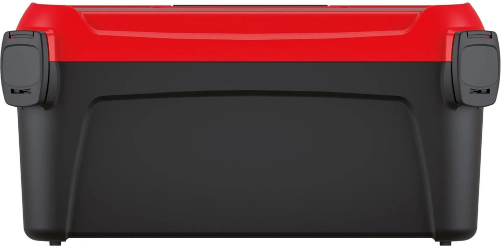Kistenberg SMART Kufr na nářadí 50x25,1x24,3cm, černá/červená KSM50
