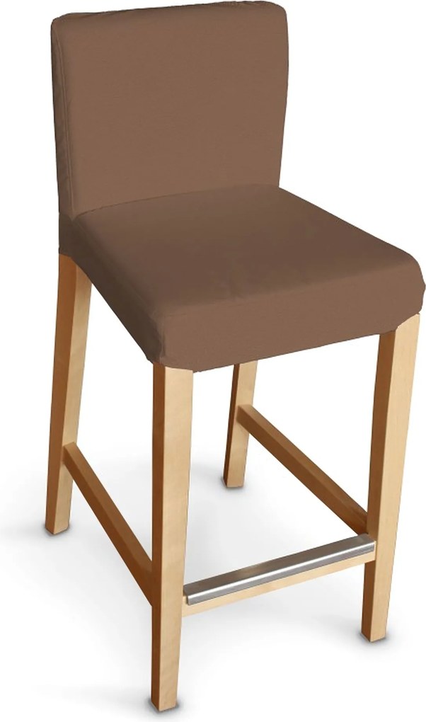Potah na barovou židli Hendriksdal , krátký barva hnědá