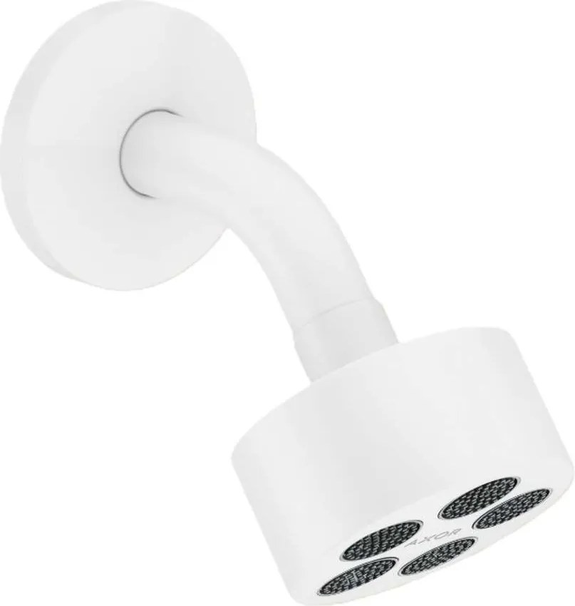 Axor One - Hlavová sprcha, průměr 7 cm, EcoSmart, matná bílá 48490700