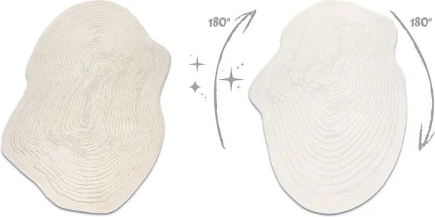 Koberec DUNE SHAPE 8058 krémový