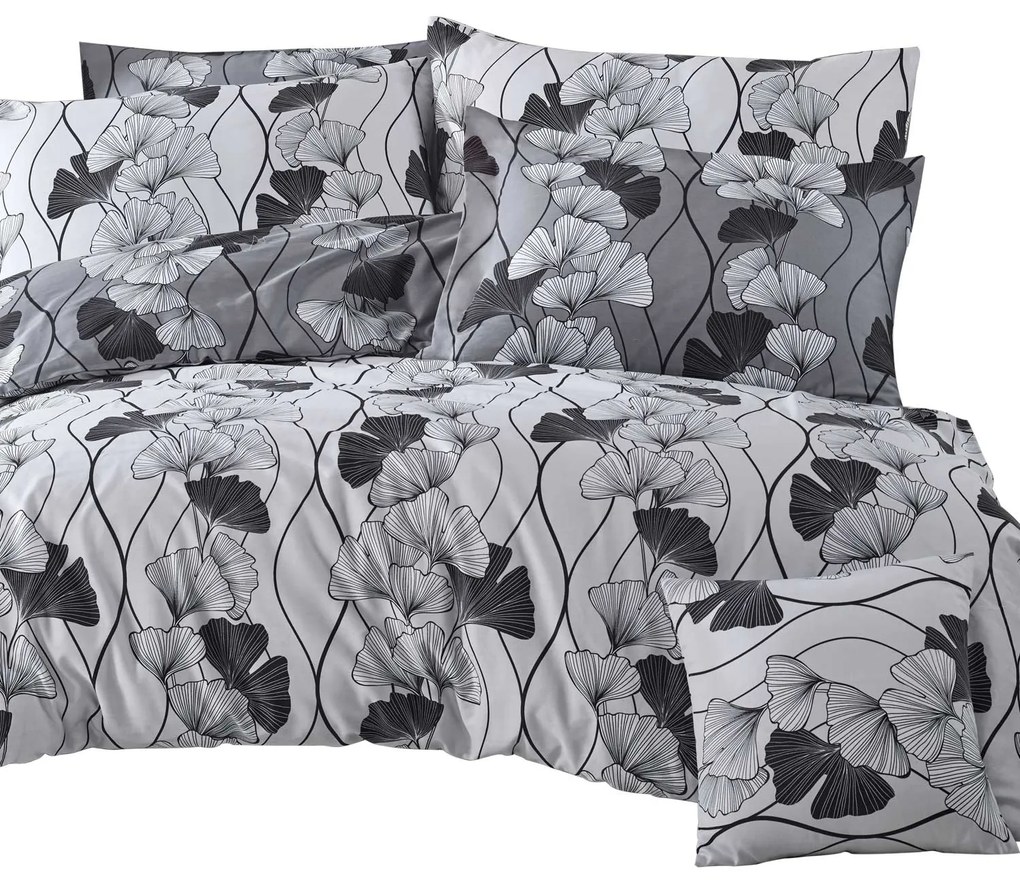 SATÉNOVÉ POVLEČENÍ CORNELIA EXCLUSIVE 160X200 CM, 2KS 70X80 CM VZOROVANÉ