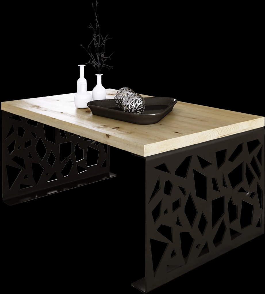 ADRK Furniture Konferenční stolek SEMARA 100x60 CT-SEM-B-A