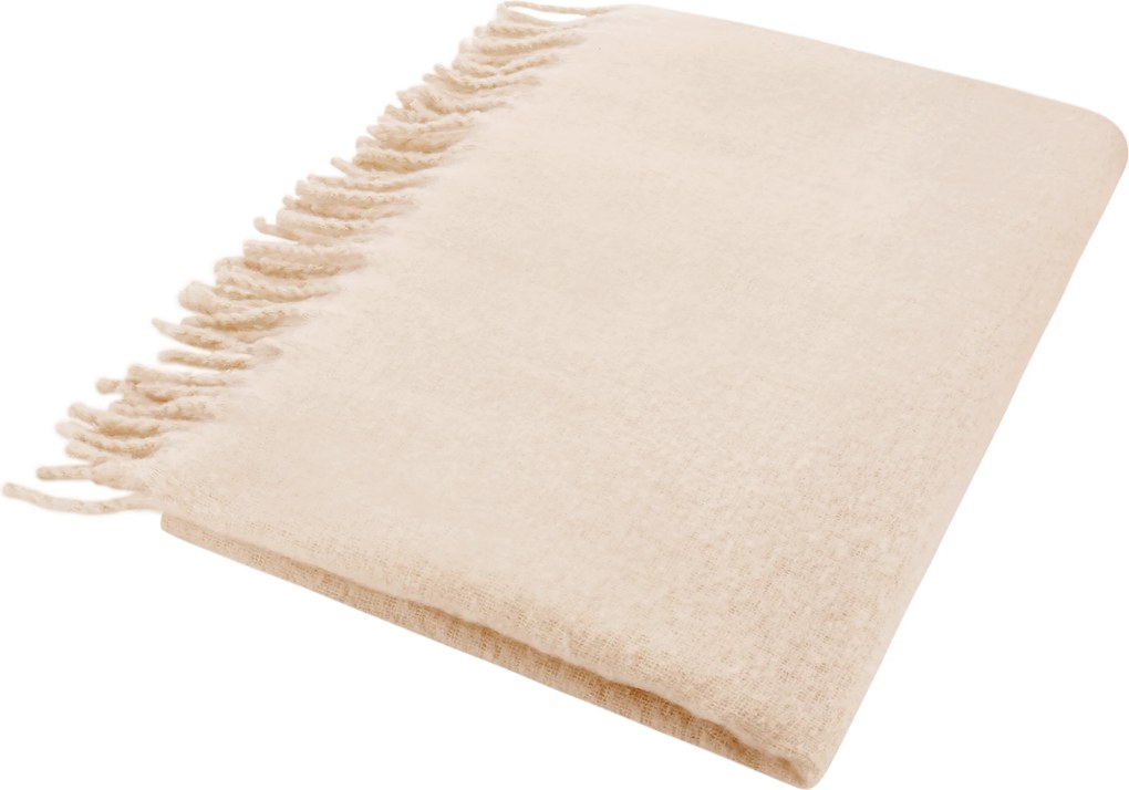 Livarno® Hebká deka, 130 x 170 cm (béžová)