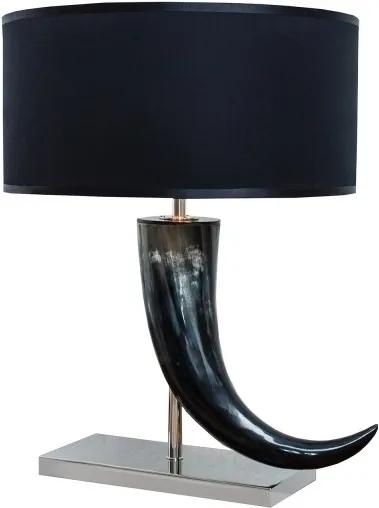 INV Stolní lampa Corno 65cm černá